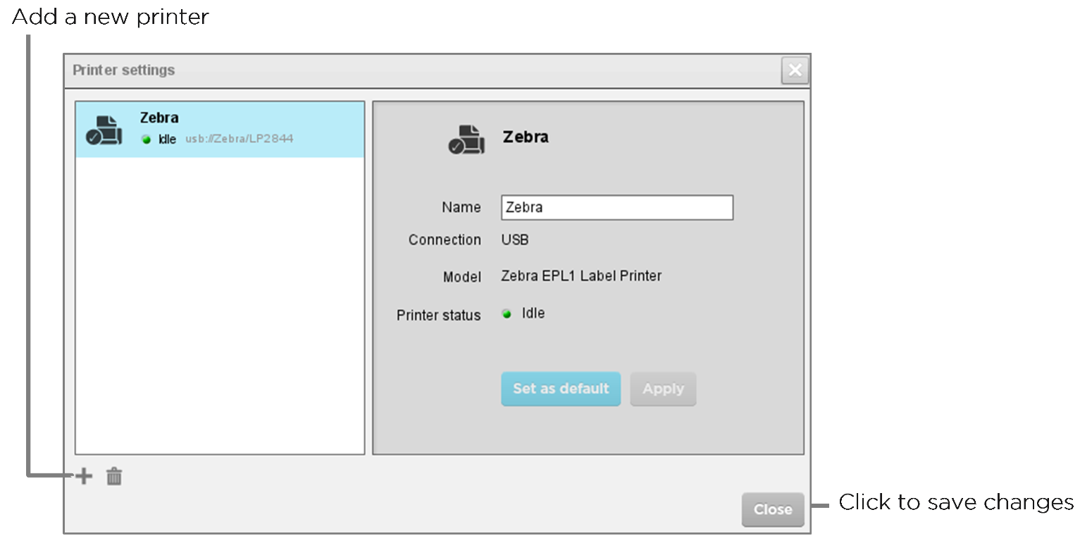 Modify/check a printer connection – How can we help?